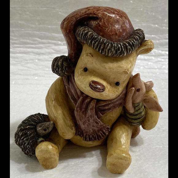 Other | Harmony Kingdom Hundred Acre Holiday Winnie The Pooh Trinket Box Mint Le 150 | Poshmark